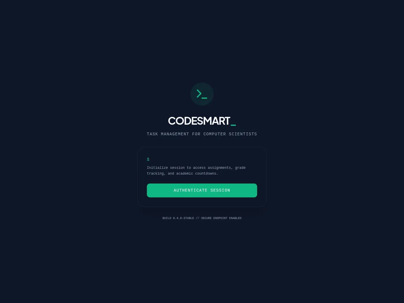 CodeSmart Task Manager
