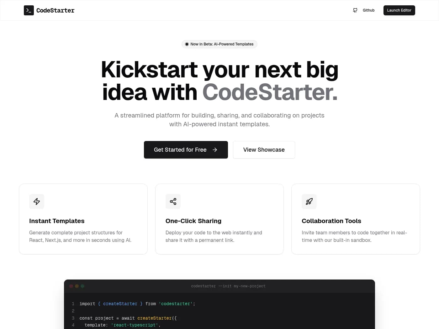 CodeStarter