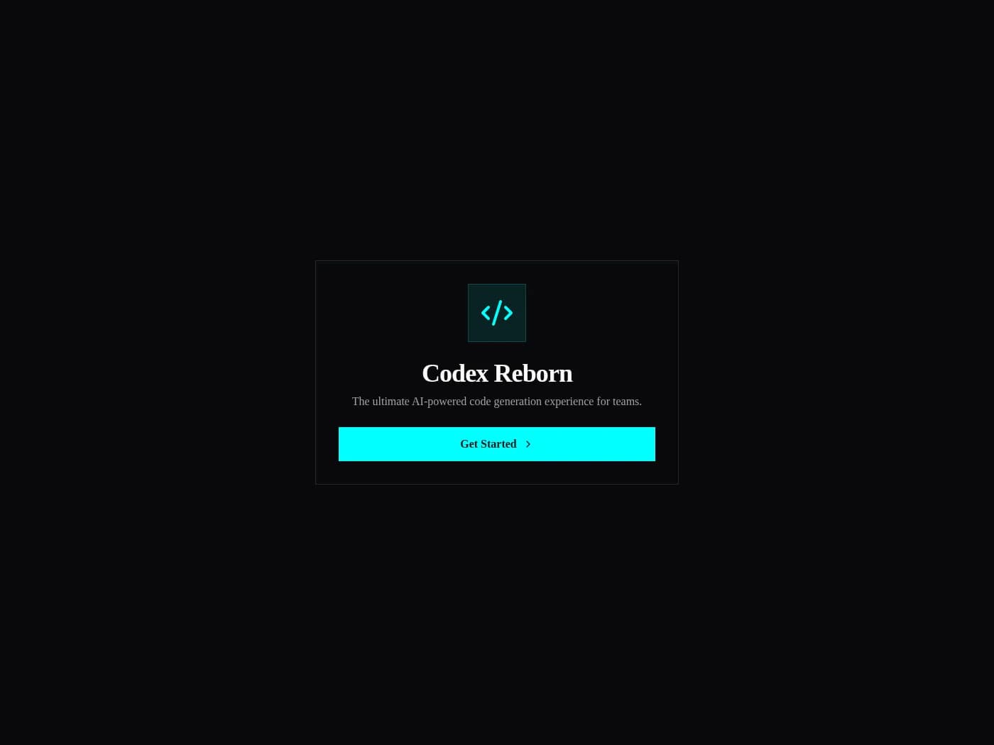 Codex Experience Reborn