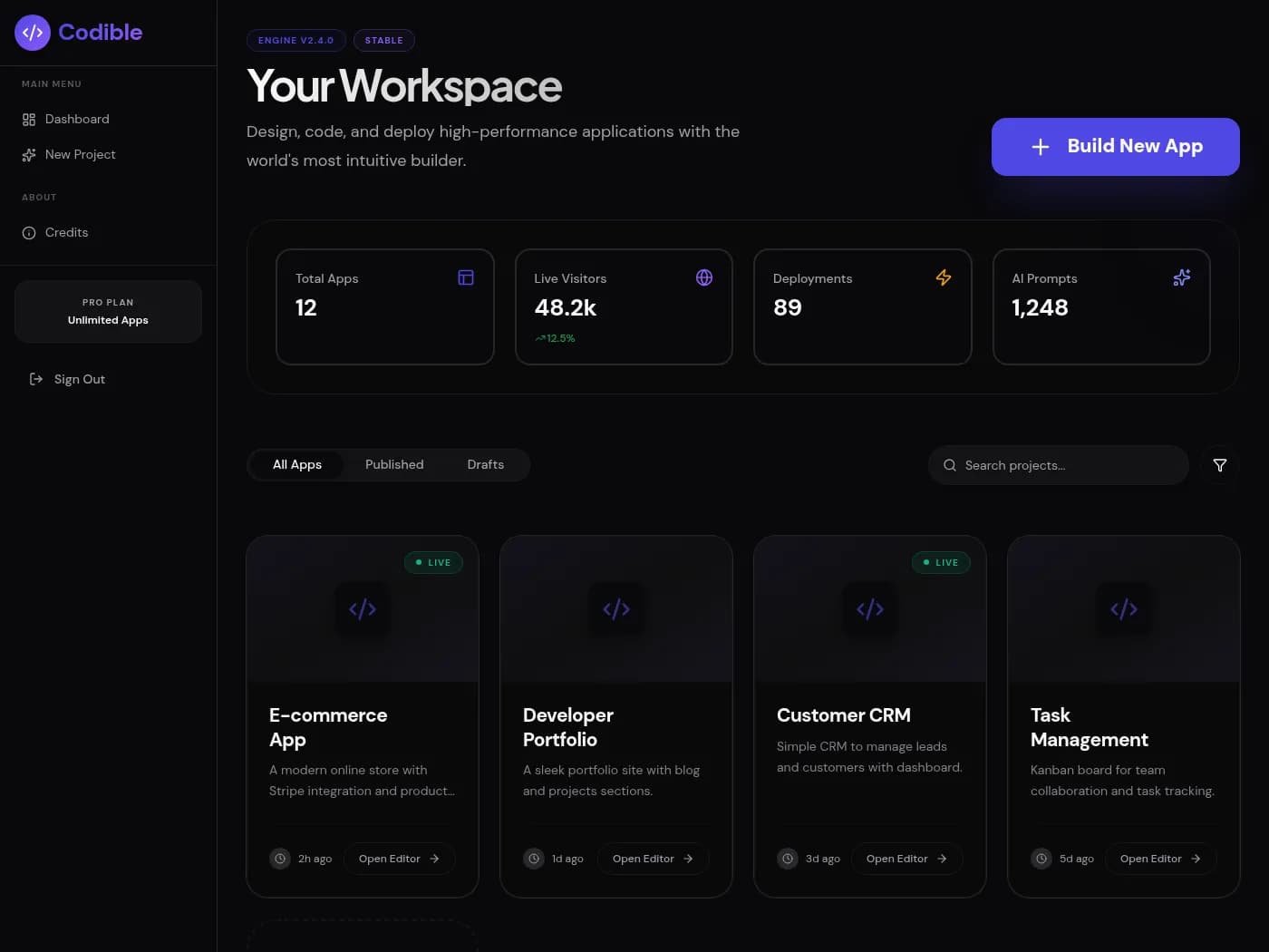 Codible App Builder
