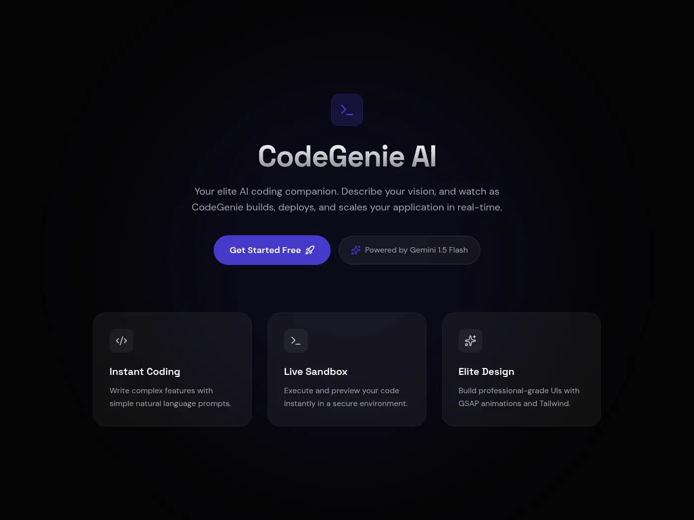 CodeGenie AI App