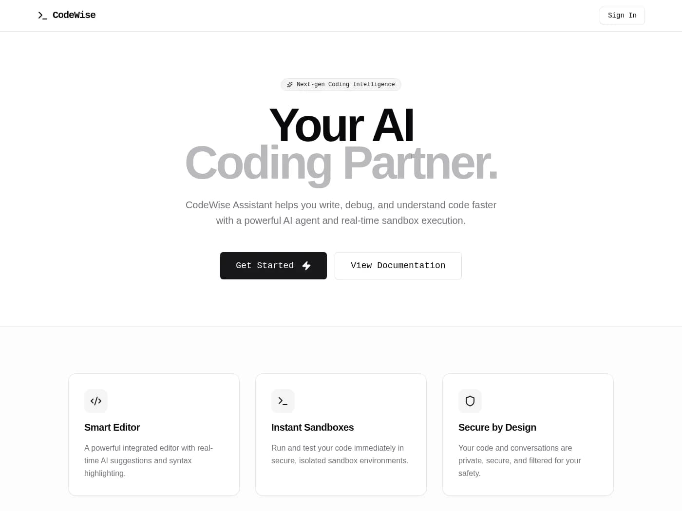 CodeWise Assistant