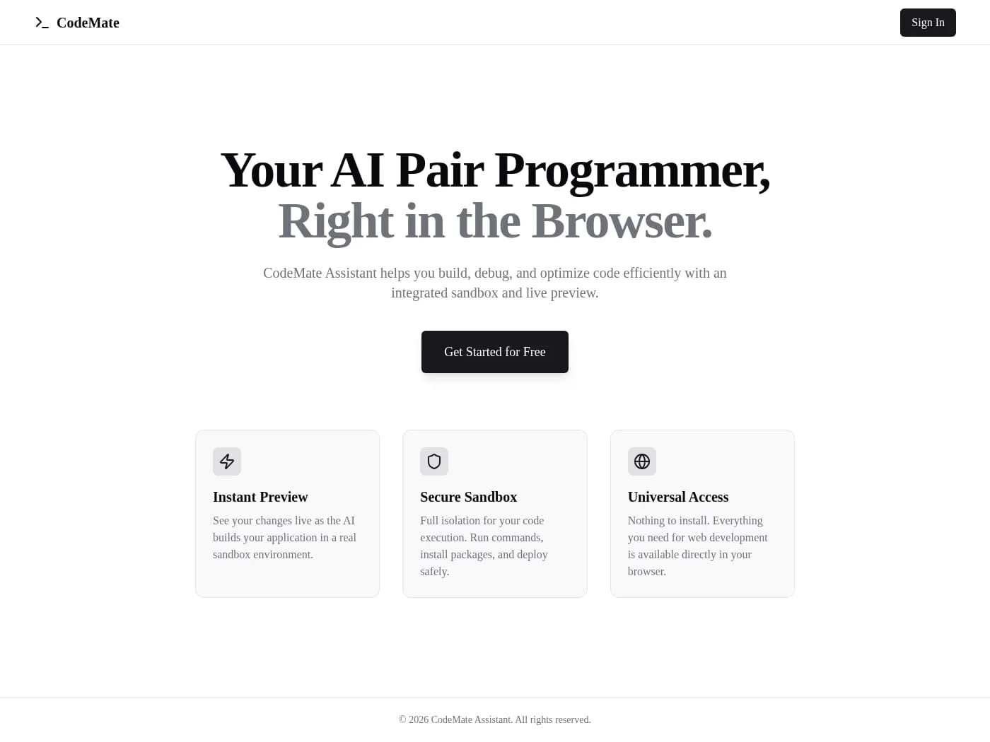 CodeMate Assistant