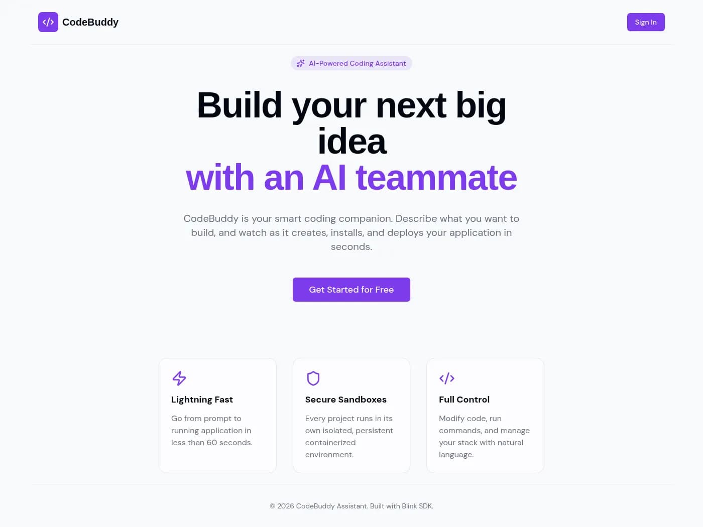 CodeBuddy Assistant