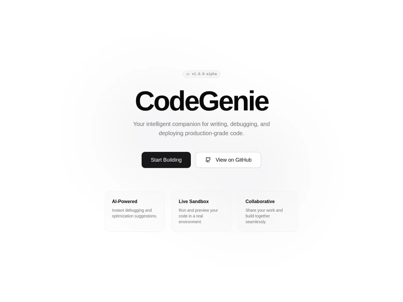 CodeGenie Assistant