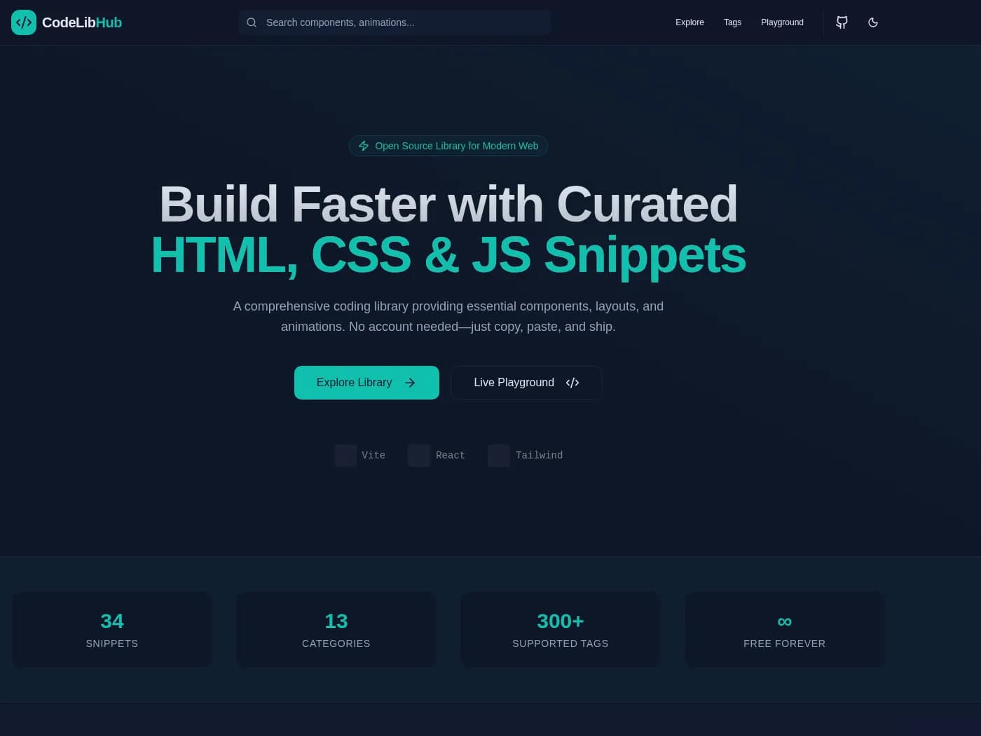 Code Library Hub