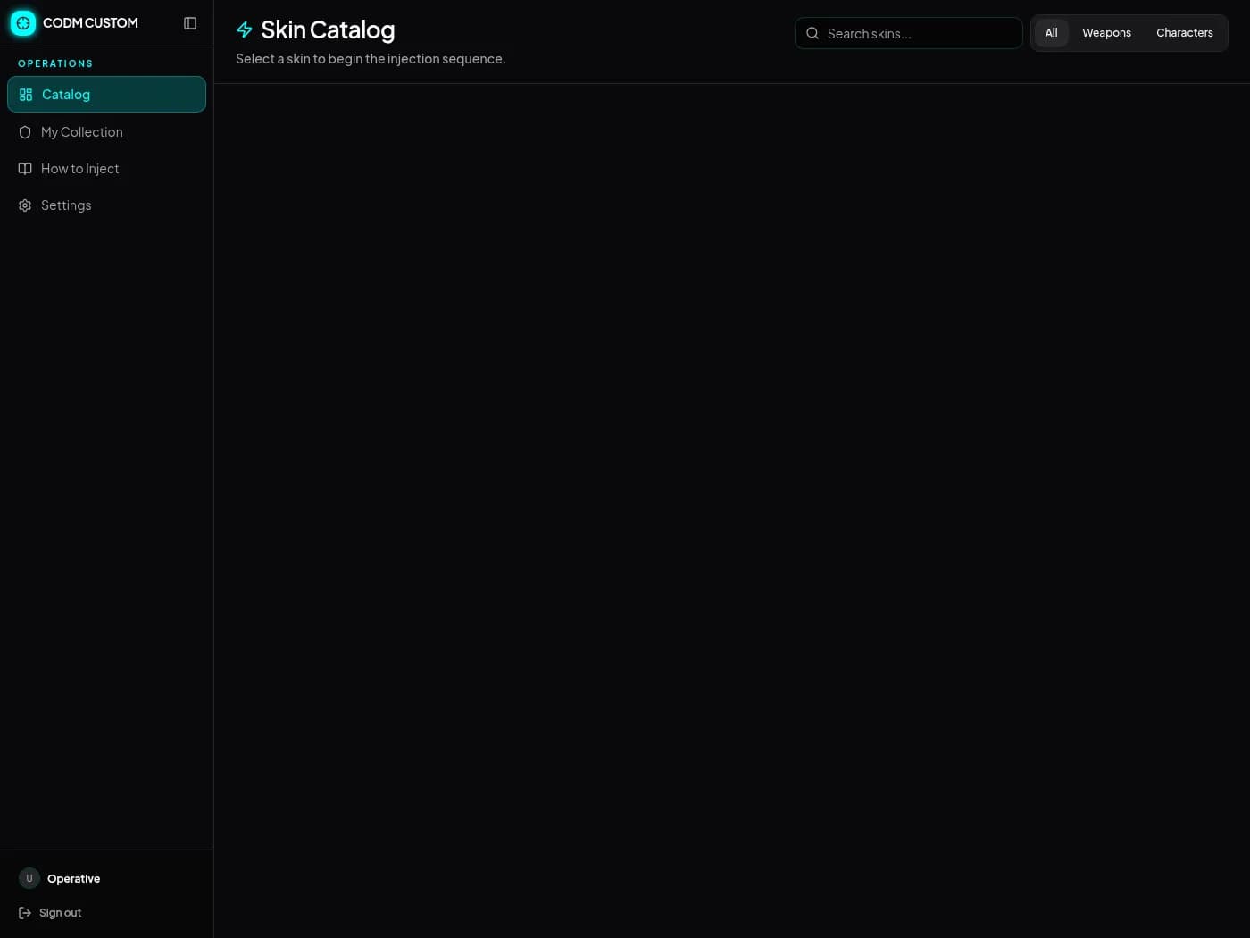 CODM Skin Customizer