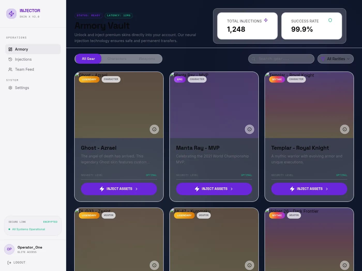 CODM Skin Injector
