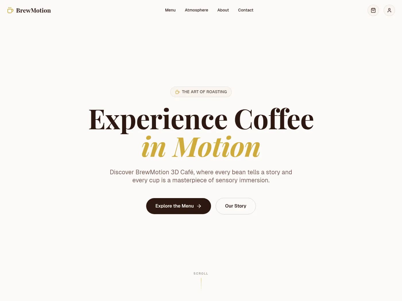 BrewMotion 3D Café