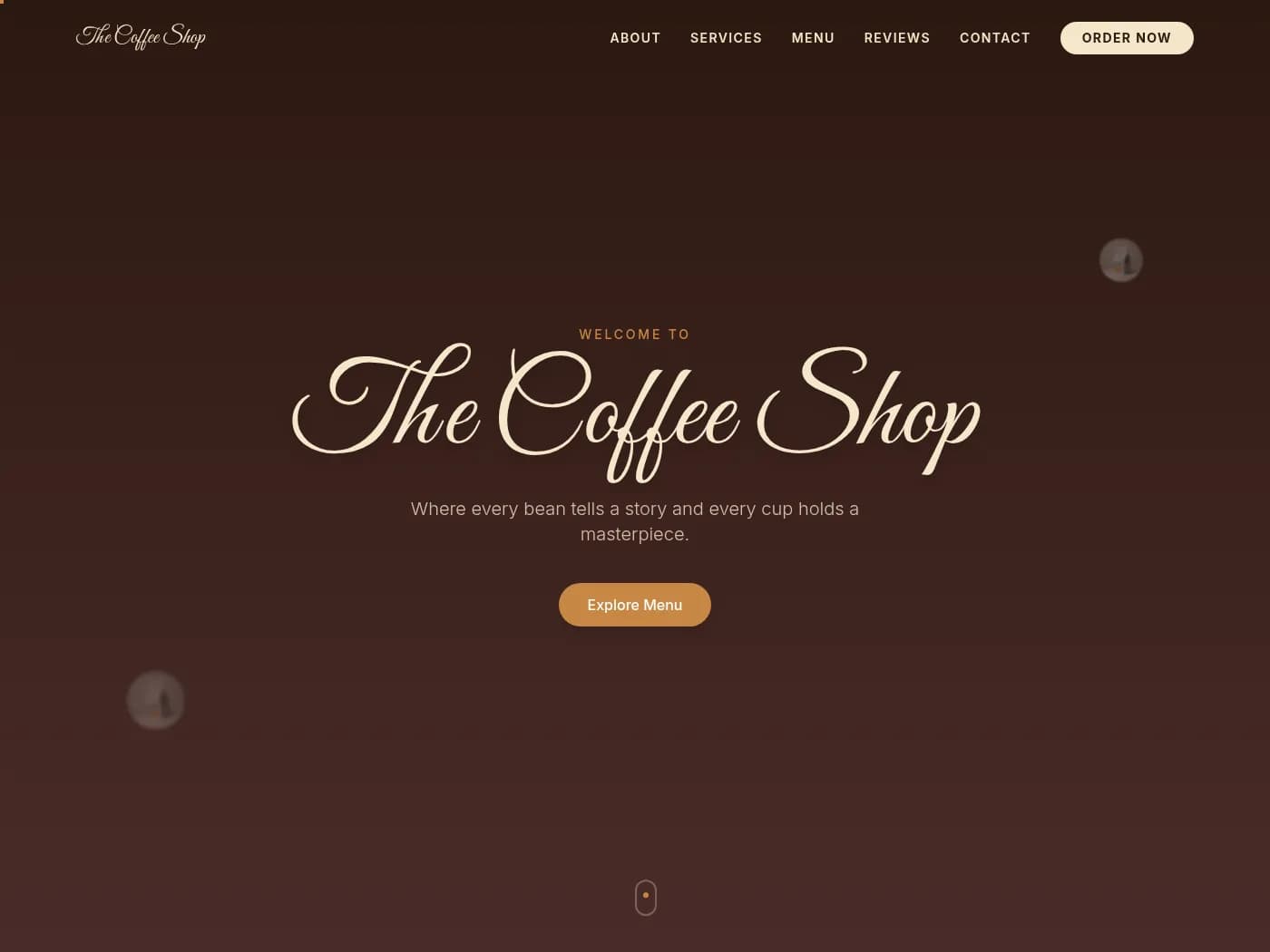 Animated Coffee Hub