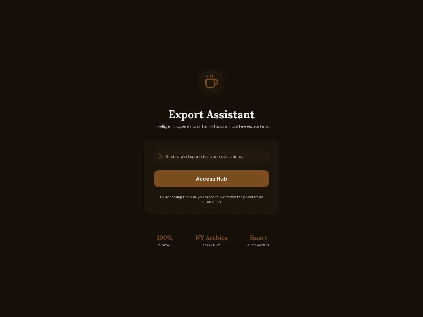 Coffee Export AI Assistant