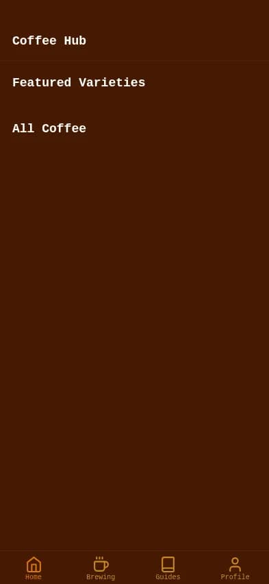 Coffee Info Hub