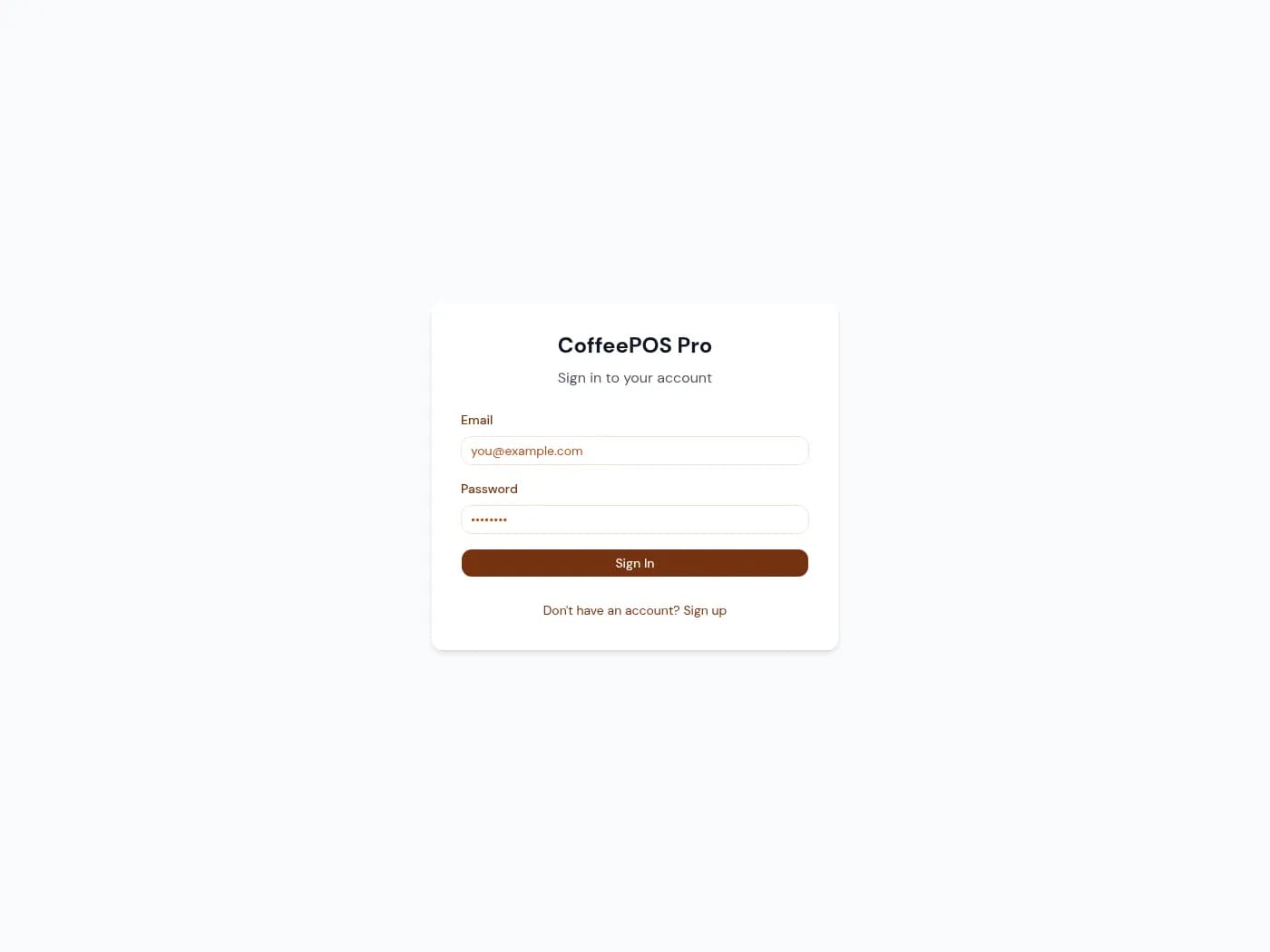 CoffeePOS Pro
