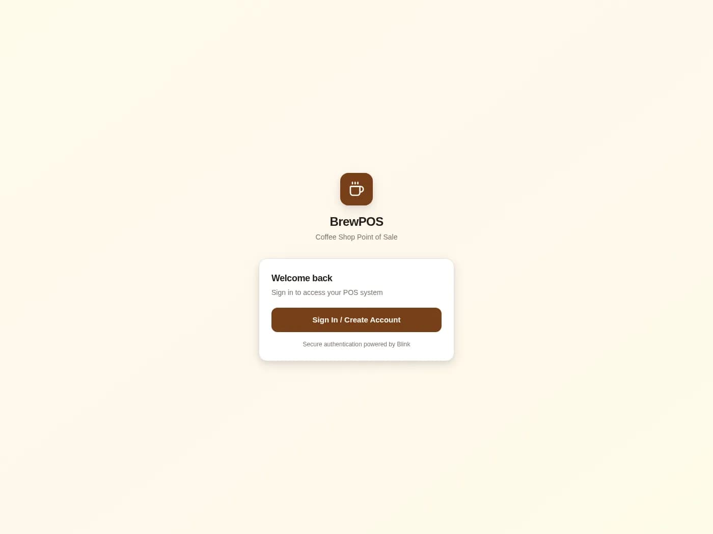 BrewPOS System