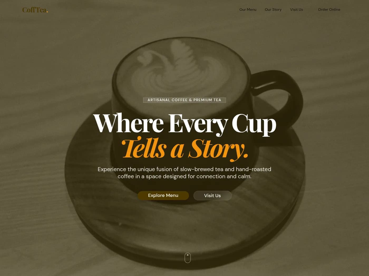 CoffTea Cafe Website