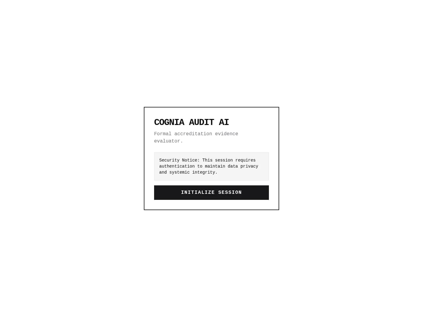 Cognia Audit AI