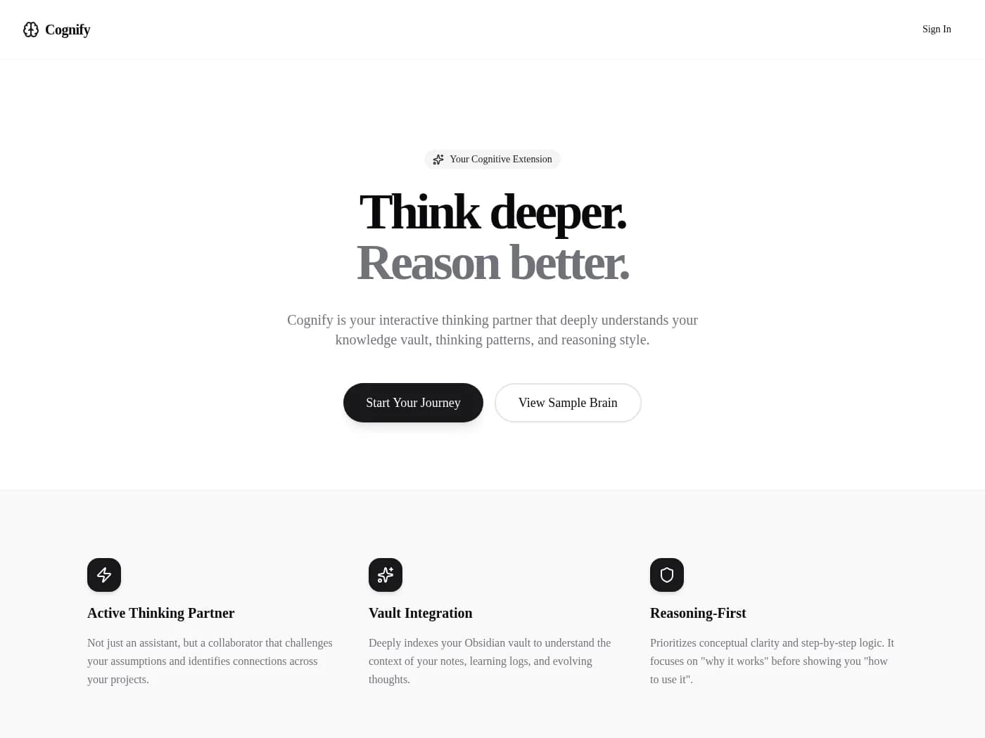 Cognify AI Partner