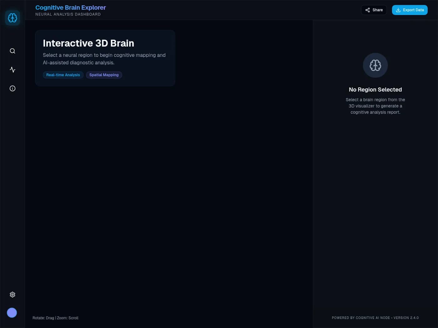 Cognitive Brain Explorer