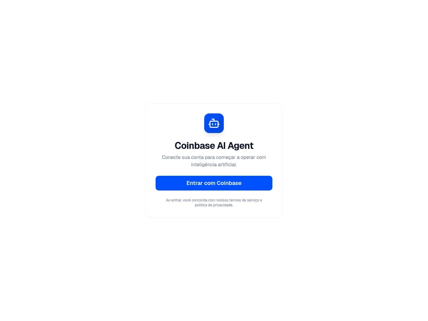 Coinbase Bot AI Agent
