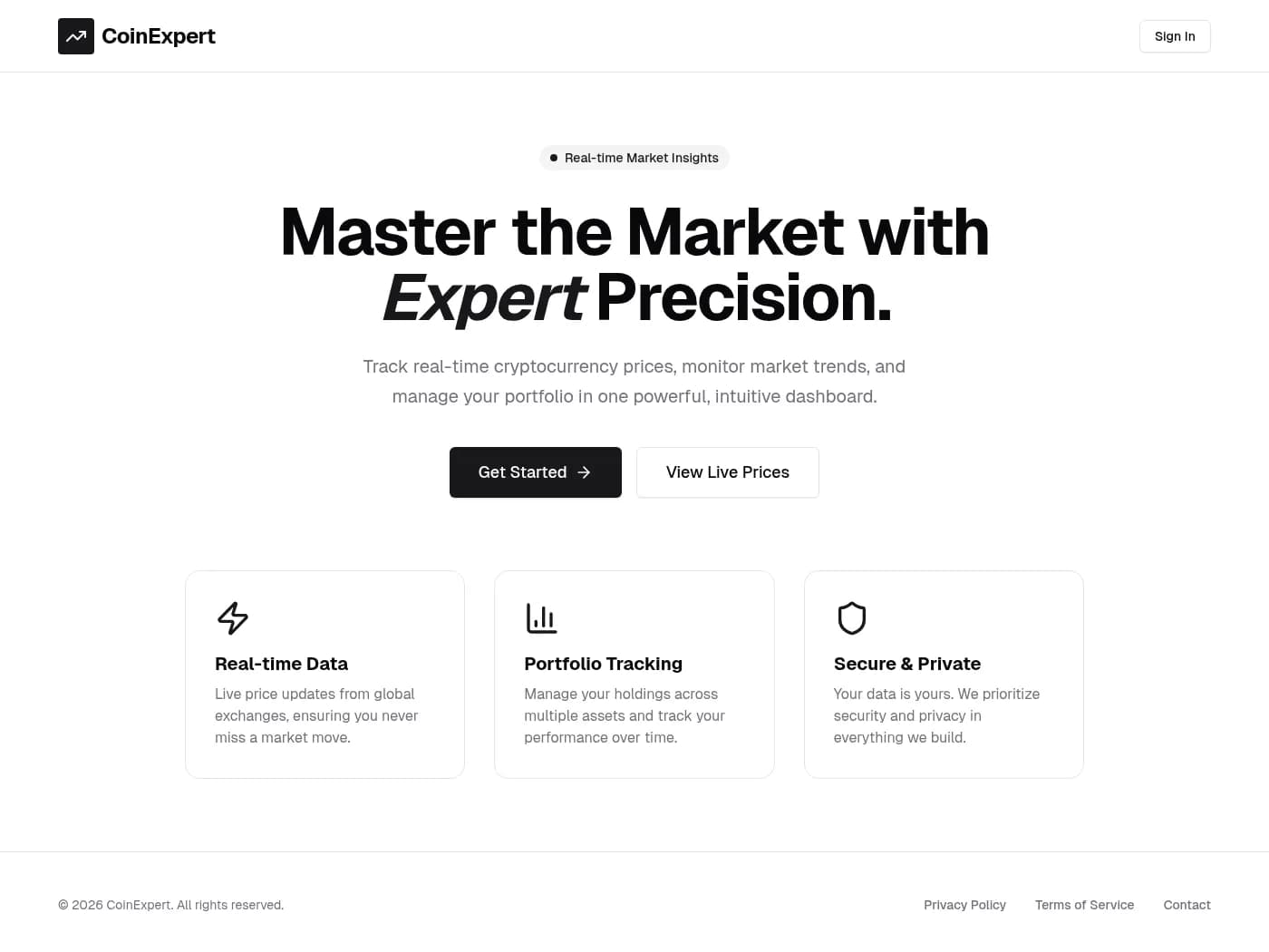 CoinExpert Clone