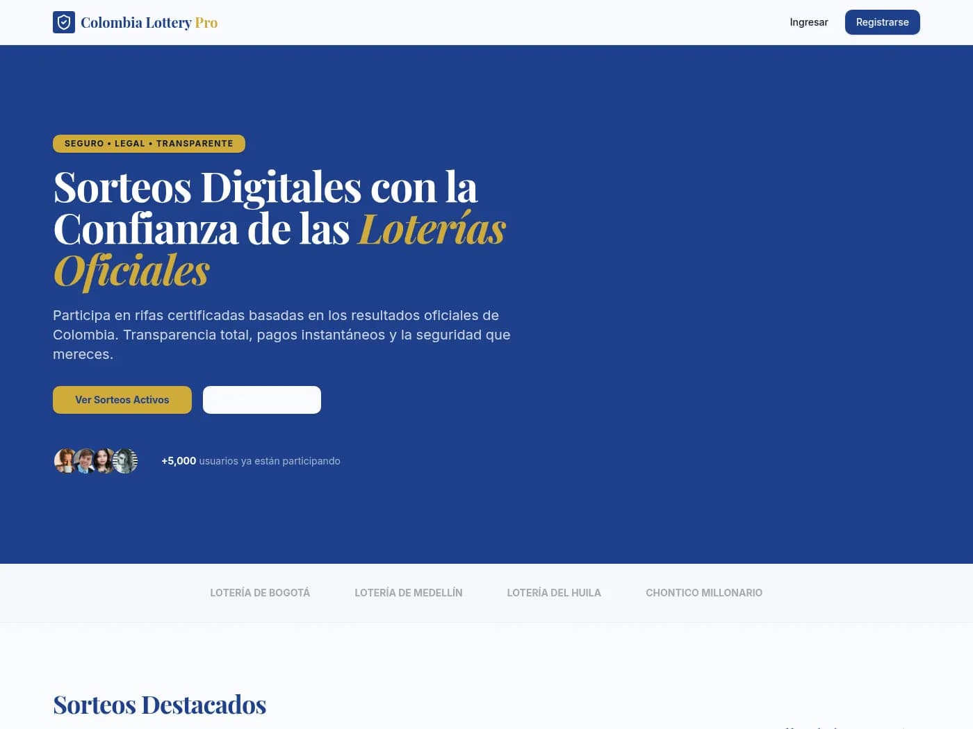Colombia Lottery Draw Pro