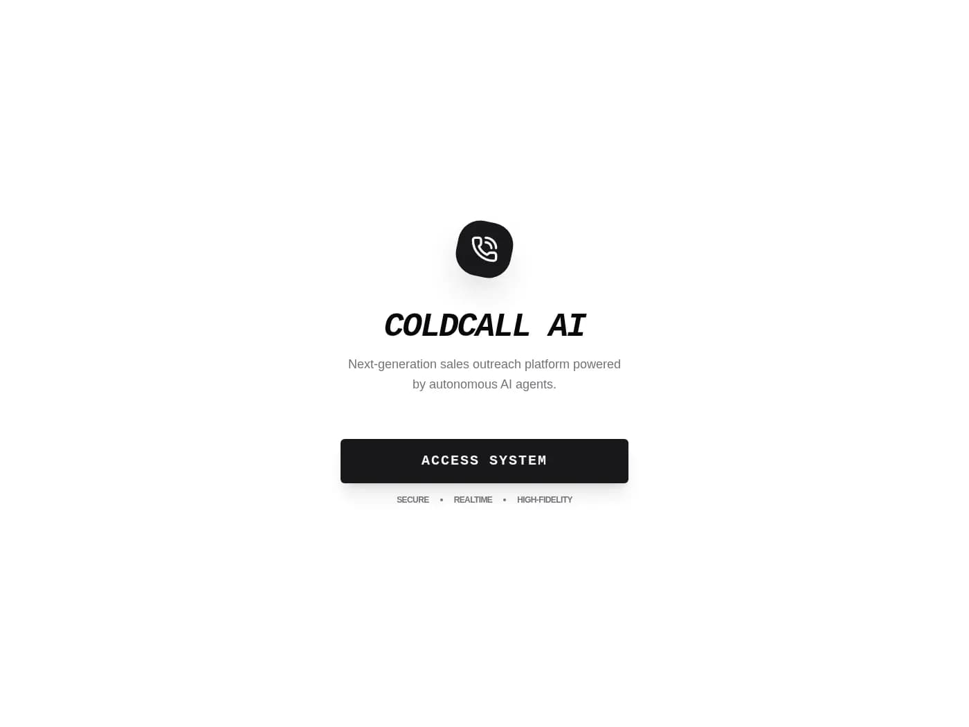 Cold Call AI Agent