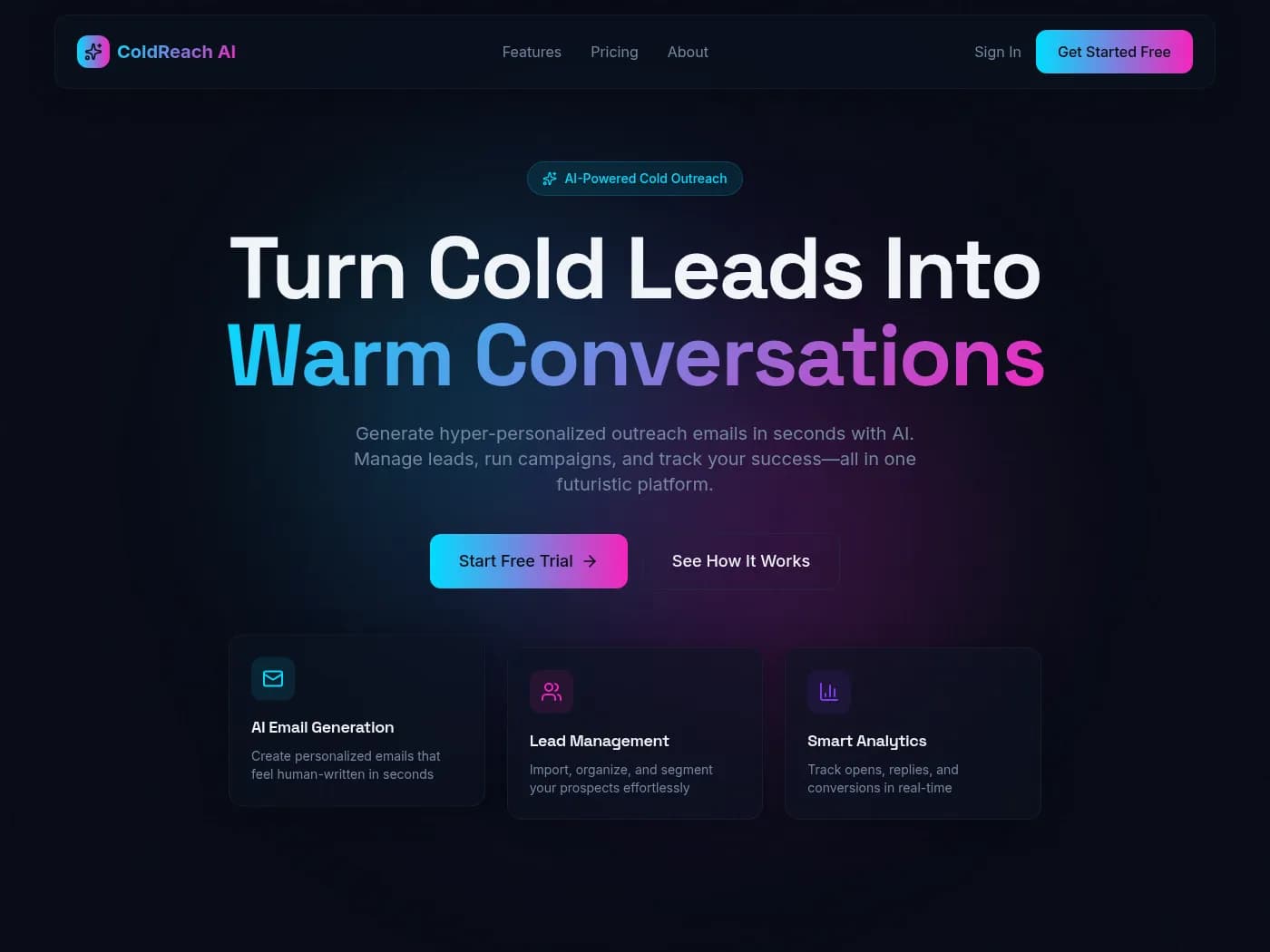 ColdReach AI Platform