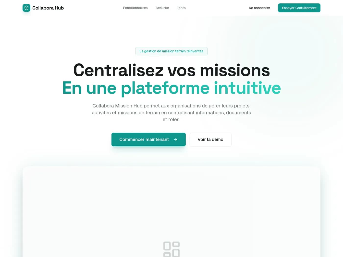Collabora Mission Hub