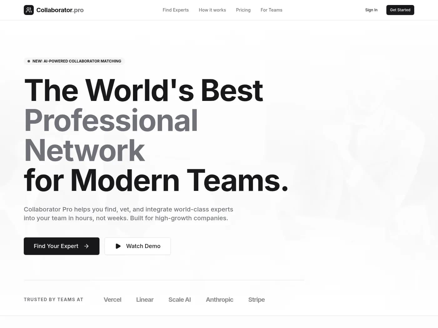 Collaborator Pro Site
