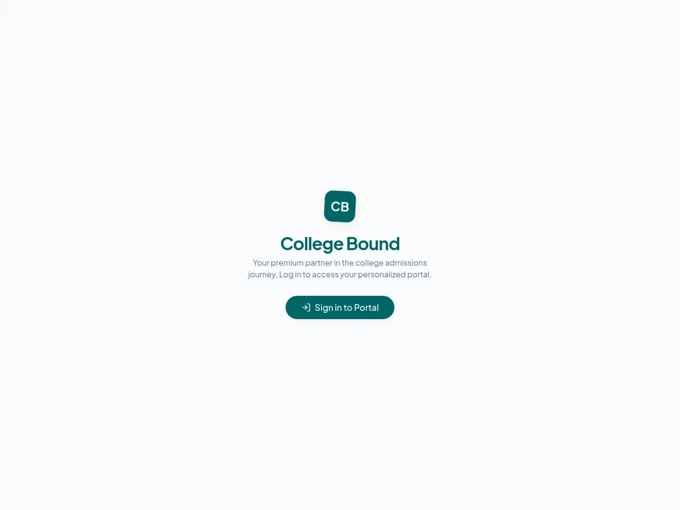 College Bound Portal