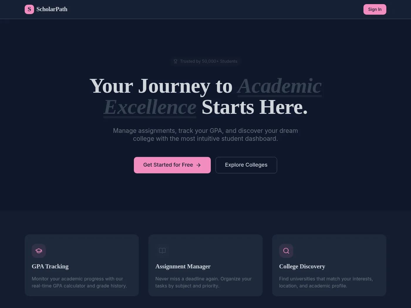 College Prep Tracker