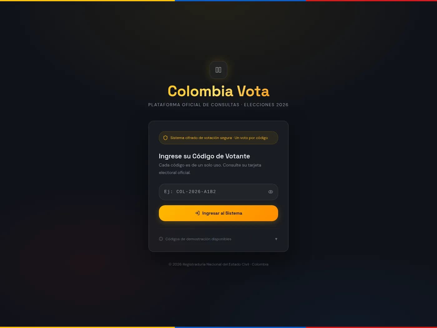 Colombia Vote Premium
