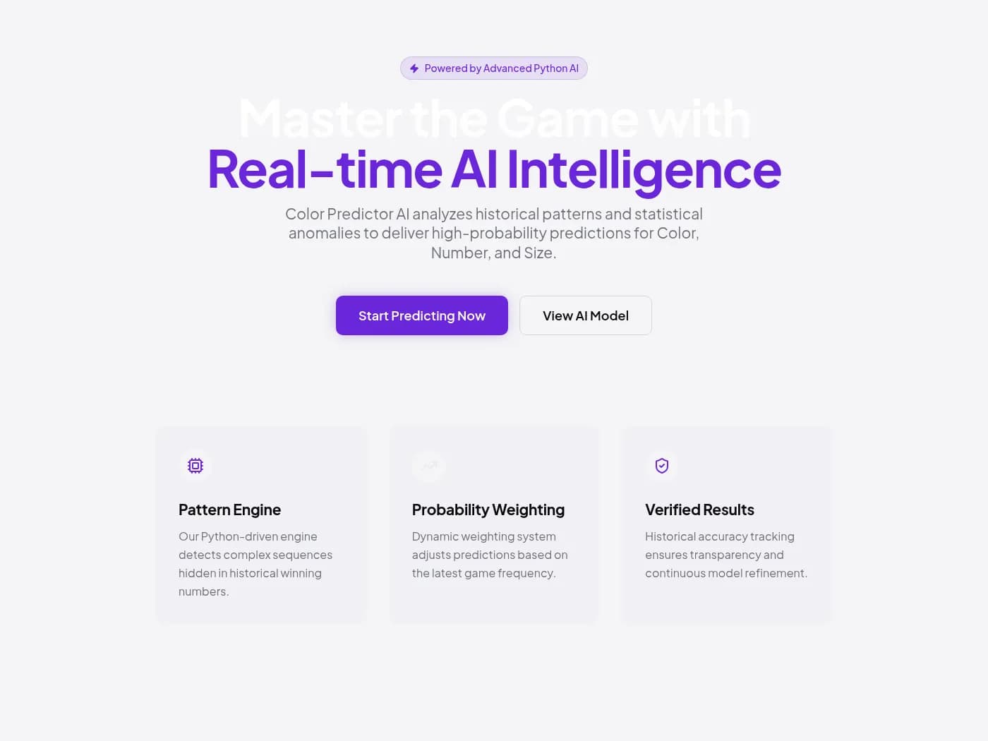 Color Predictor AI
