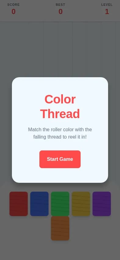 Color Thread Game