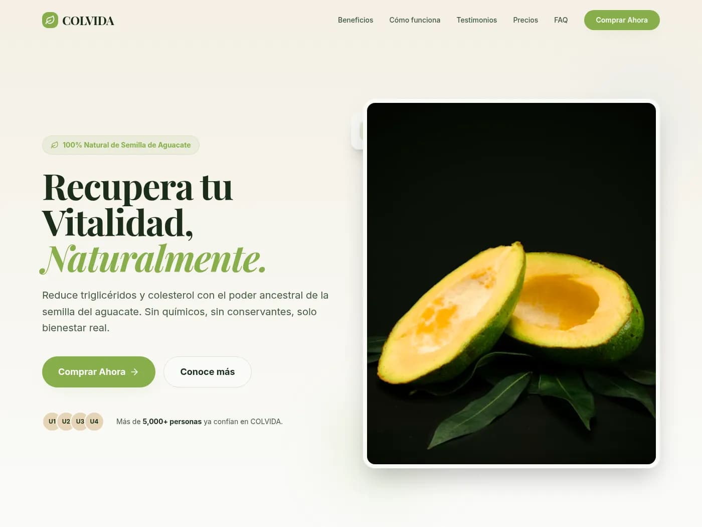 COLVIDA Wellness Site
