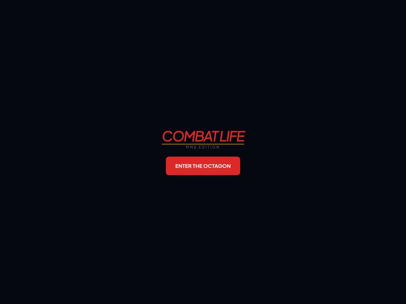 Combat Life: MMA Edition