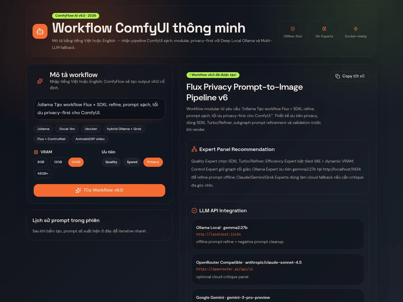 ComfyFlow AI 6.0