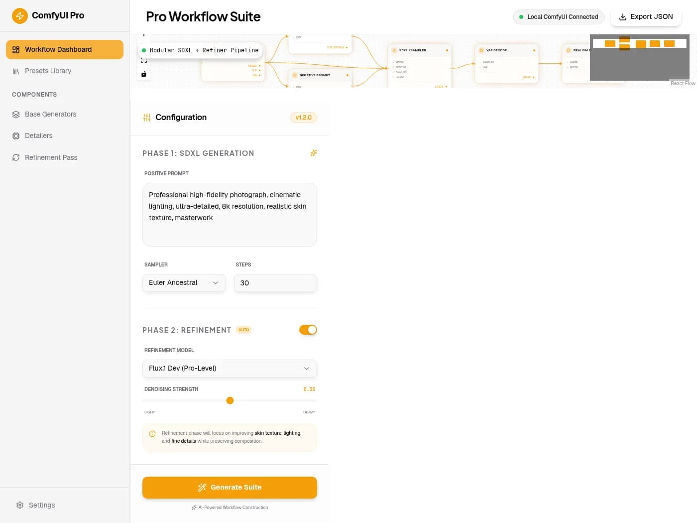 ComfyUI Pro Workflow Suite
