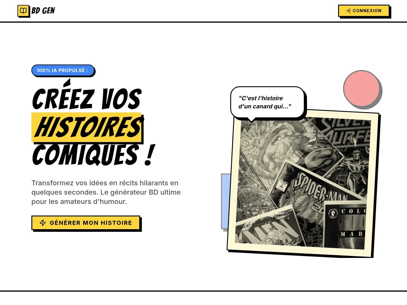 Comic Story Generator