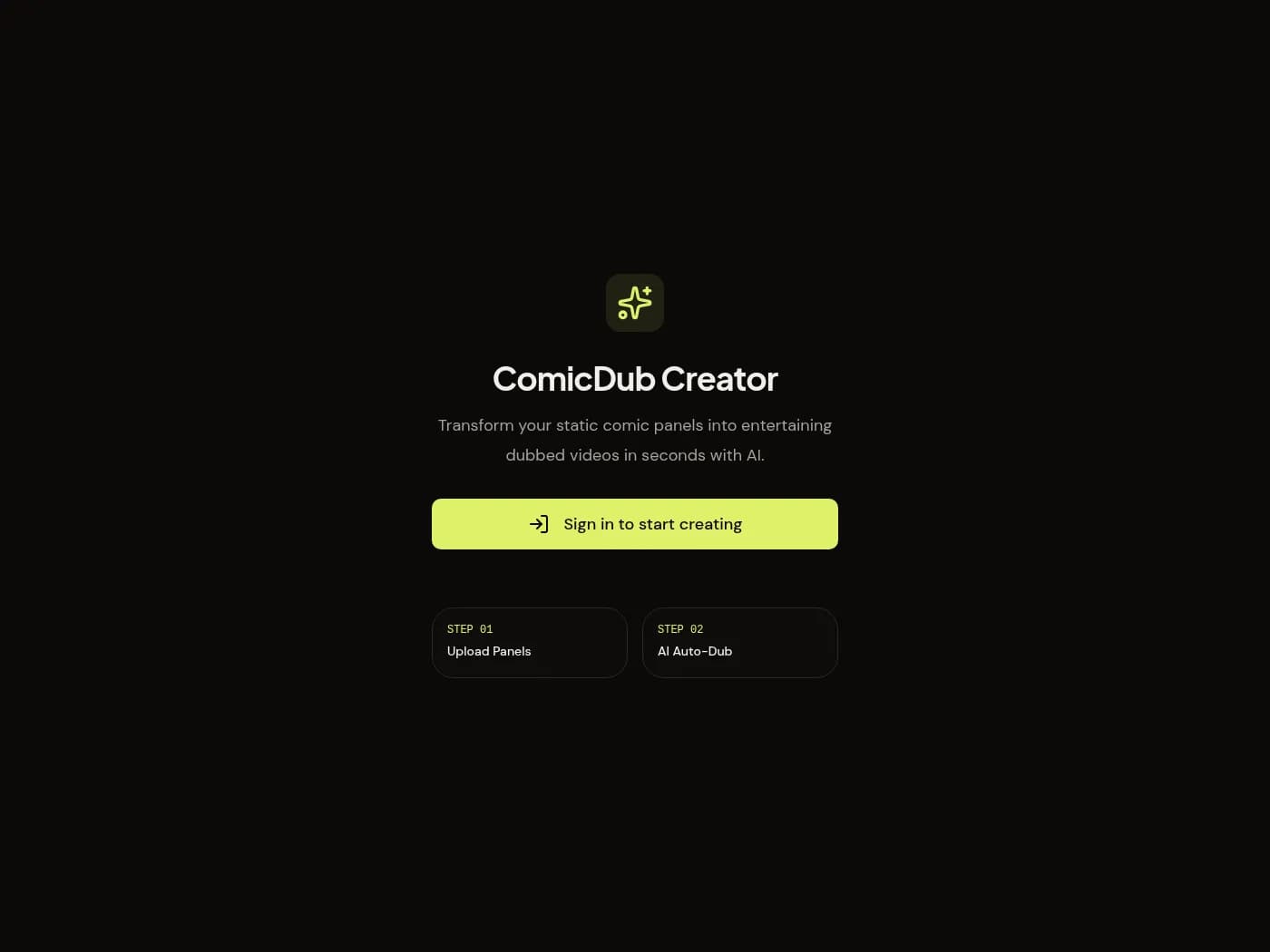 ComicDub Creator