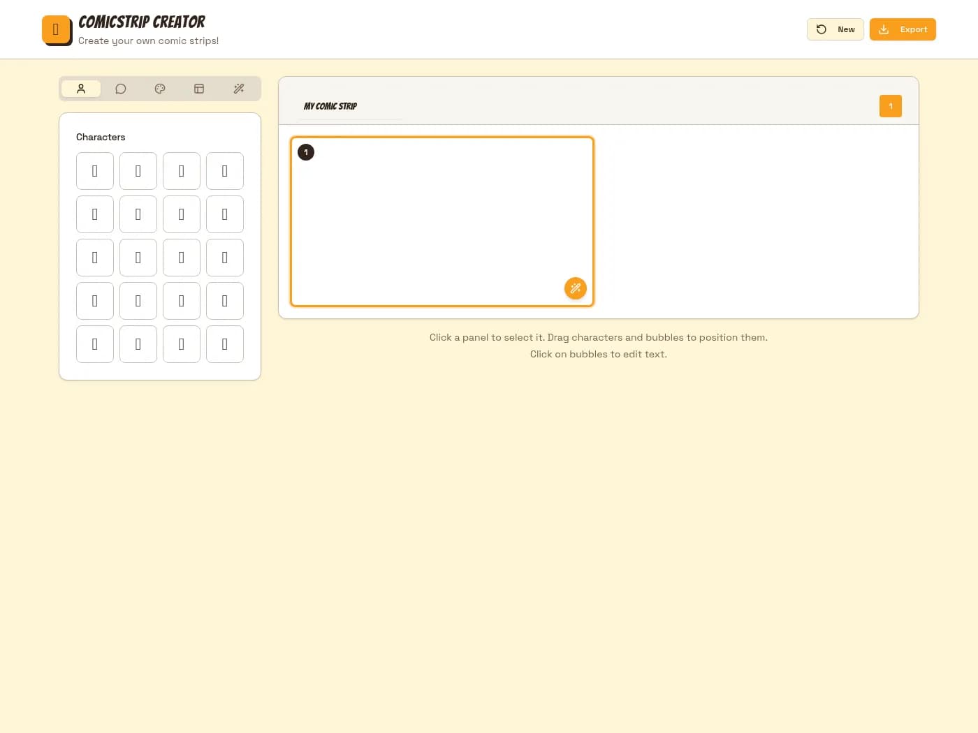ComicStrip Creator