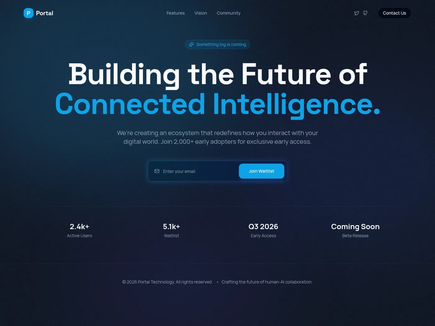 Coming Soon Portal