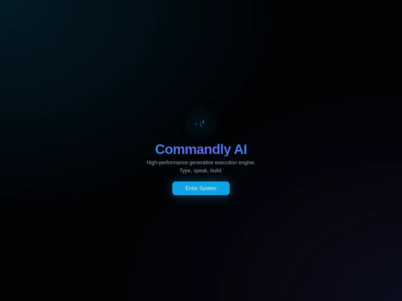 Commandly AI Interface