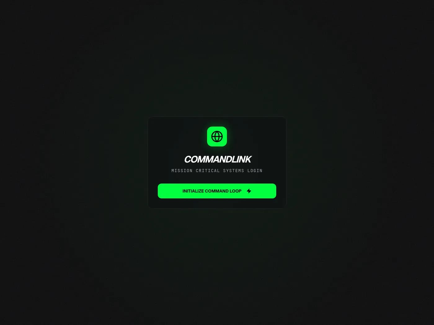 CommandLink Dashboard