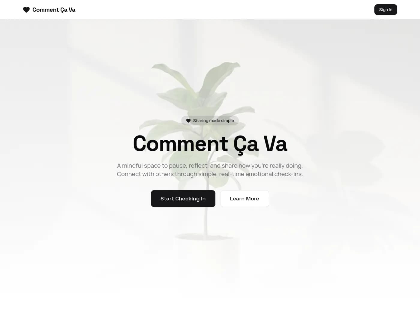Comment Ça Va