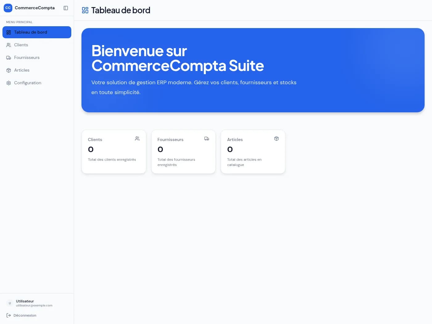 CommerceCompta Suite