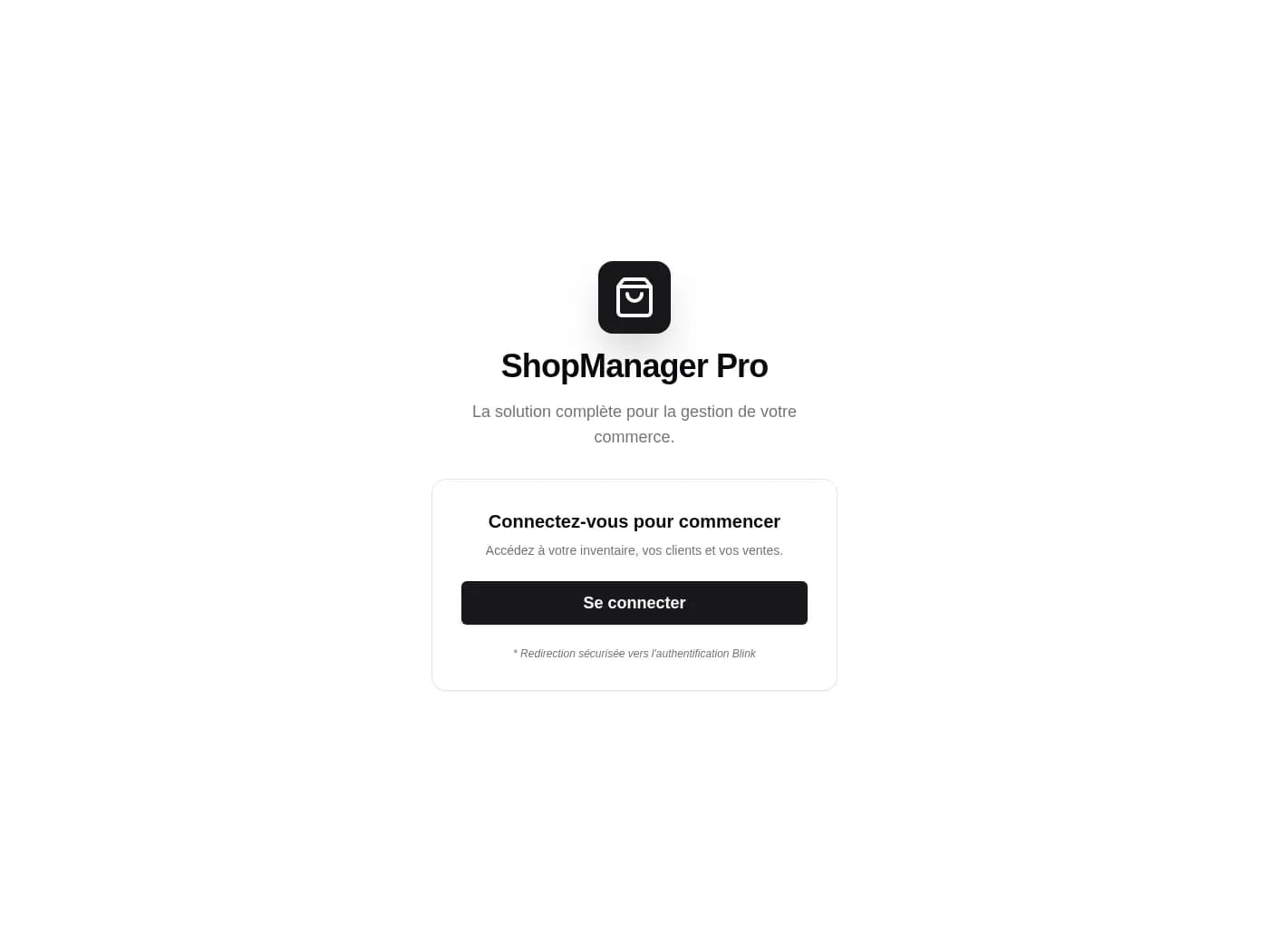 ShopManager Pro