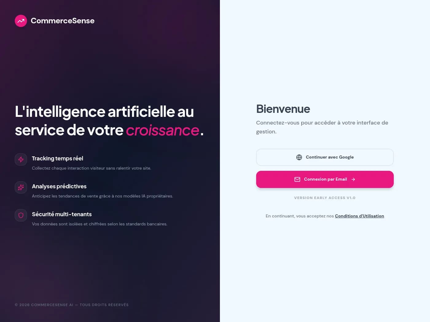 CommerceSense Analytics