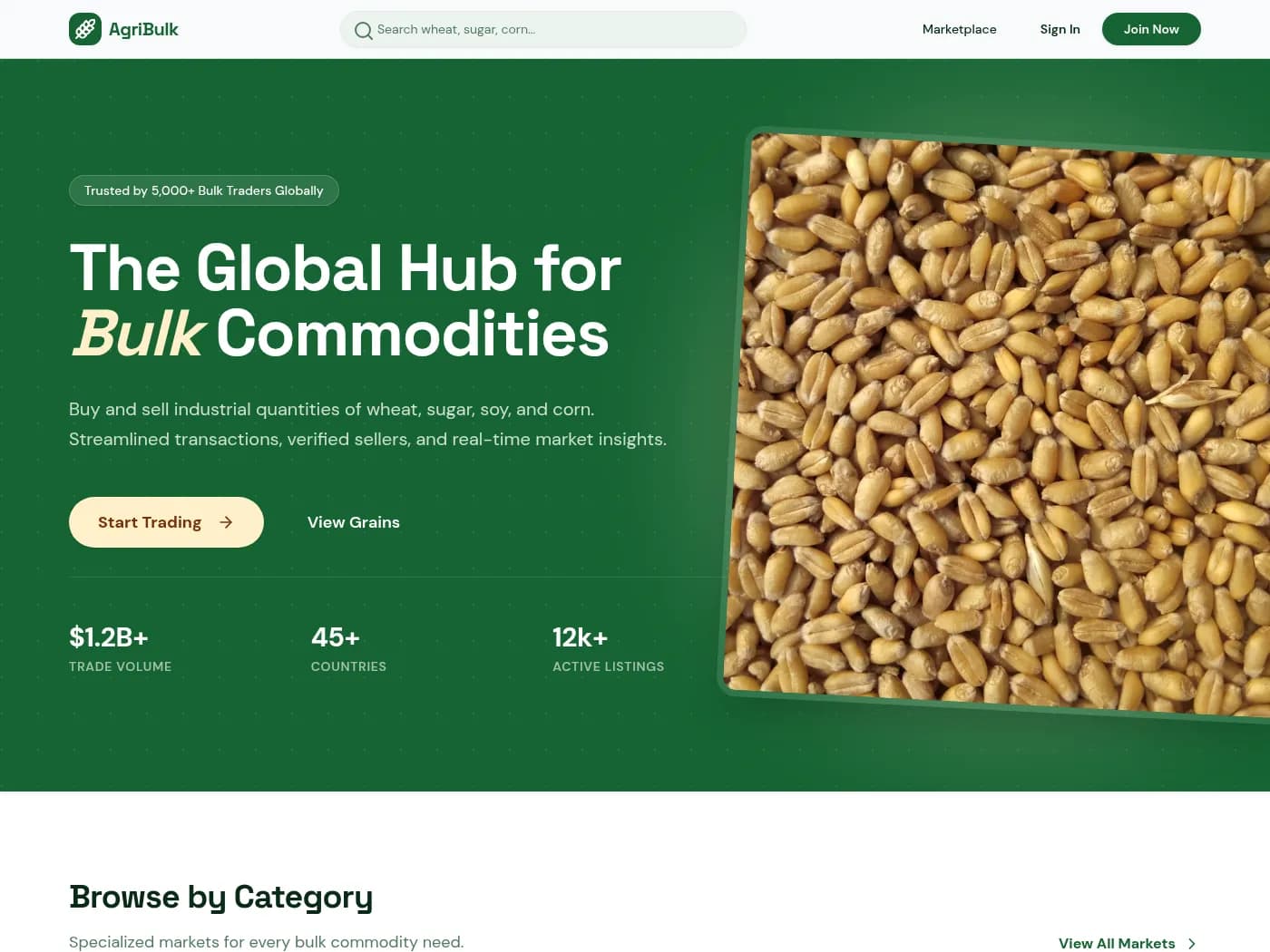 AgriBulk Marketplace