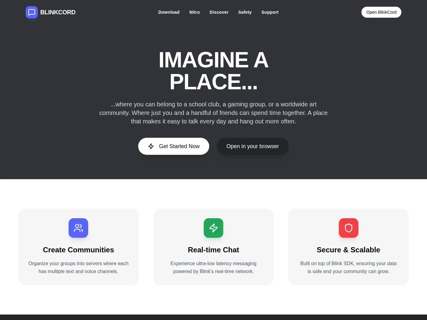 Community Chat Platform